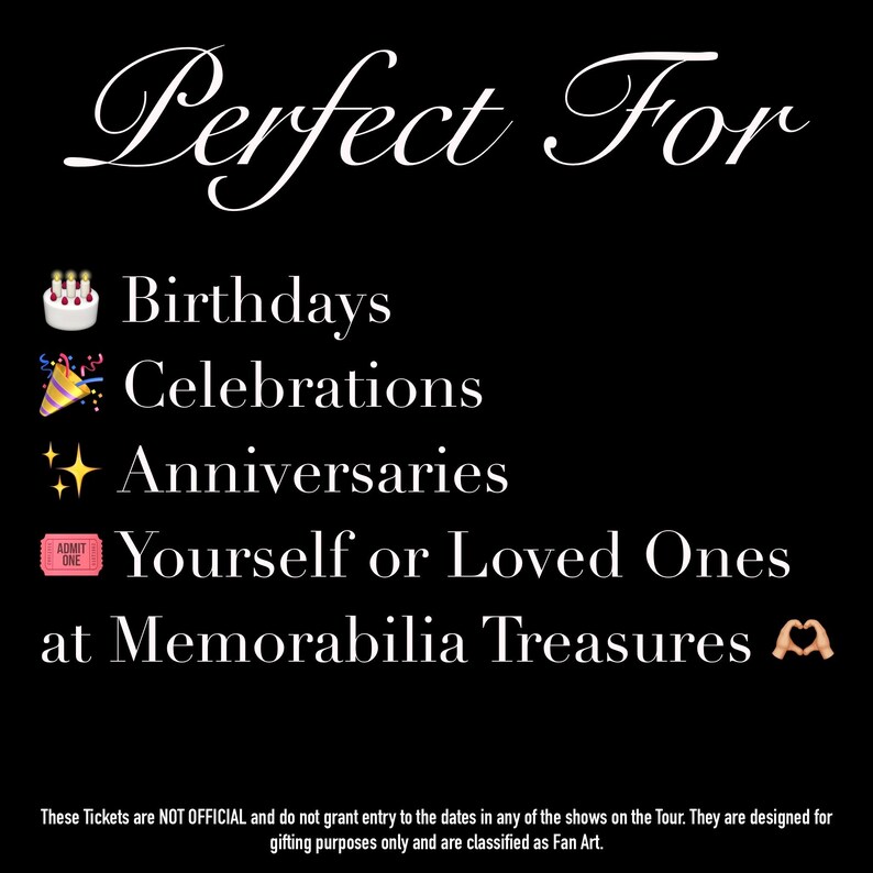 Personalised Concert Ticket | the Weeknd After Hours Til Dawn Tour 2026 ...