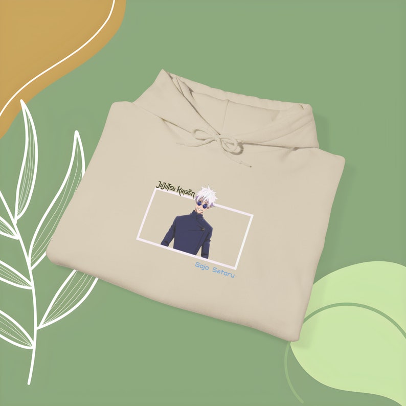 JJK Gojo Satoru Hoodie Jujutsukaisen Gift Hand Designed Jujutsu Kaisen ...