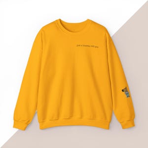 Just a Low Key Chill Guy Meme Sweatshirt, Tiktok Viral Sweater for ...