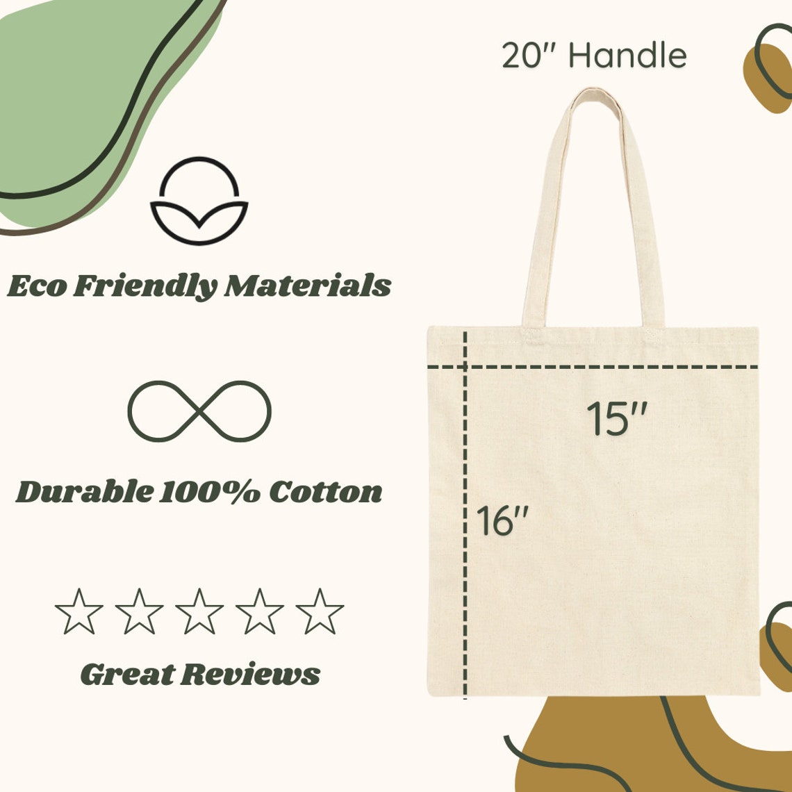 Cute Bread Tote Bag, Sourdough Bread Tote Bag, 100% Cotton, Sustainable ...