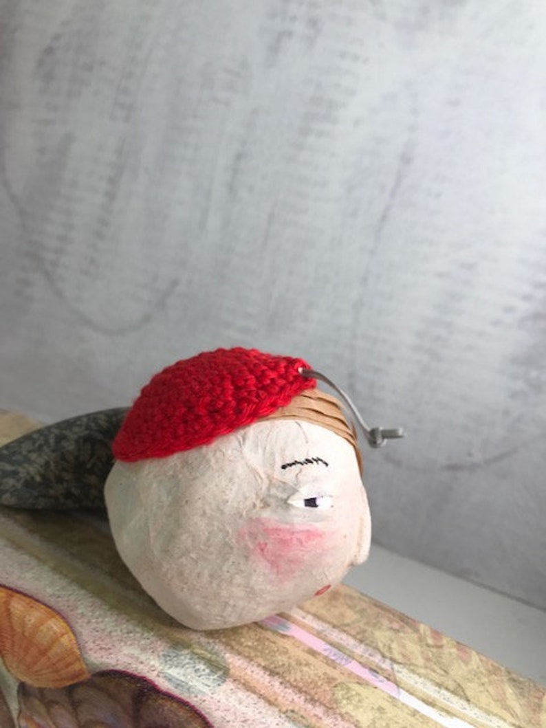 Art Object, Handmade, Papier Mache, Paper Clay, One-of-a-kind, Figure ...
