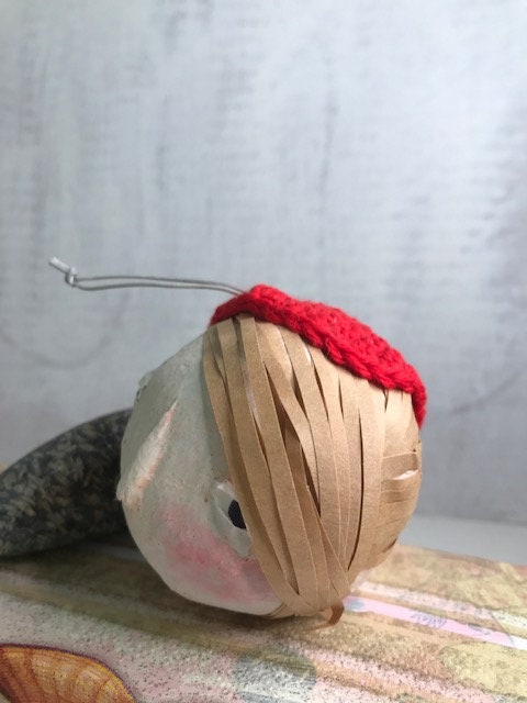 Art Object, Handmade, Papier Mache, Paper Clay, One-of-a-kind, Figure ...