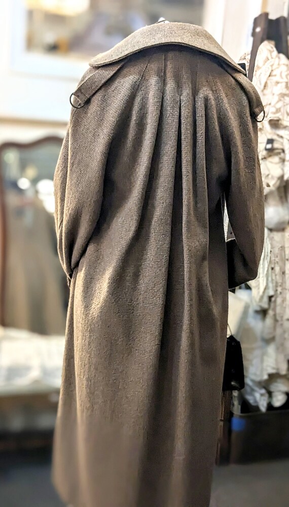 Fabulous Vintage Tweed Trench Coat size small - Gem