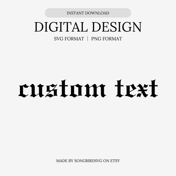 Reputation Font Cricut - Etsy