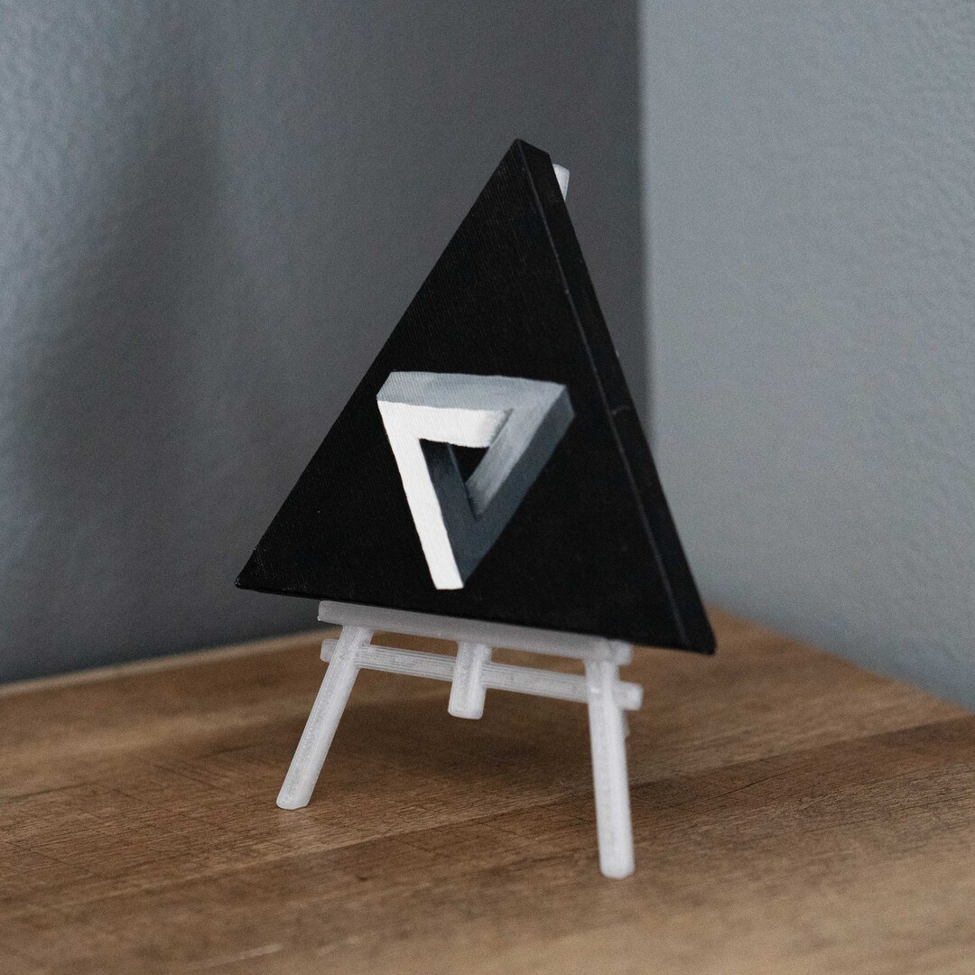 Impossible Object | Optical Illusion | Penrose Triangle | Geometric ...