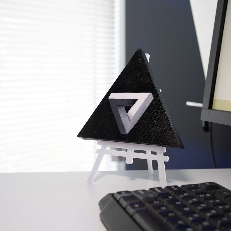 Impossible Object | Optical Illusion | Penrose Triangle | Geometric ...