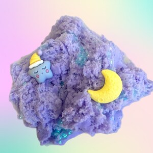 Dreamy Stars Slime: Cloud Dough Bingsu Bead Slime, Star Charms - Etsy
