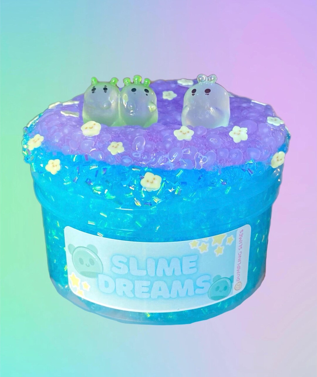 Slime Dreams Slime, Bingsu Slime, Cute Slime, Crunchy Slime, Birthday ...