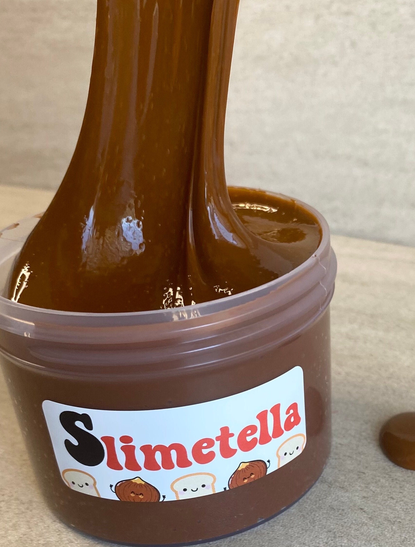 Chocolate Spread Slime, Thick and Glossy Slime, Scented Slime, Slime ...