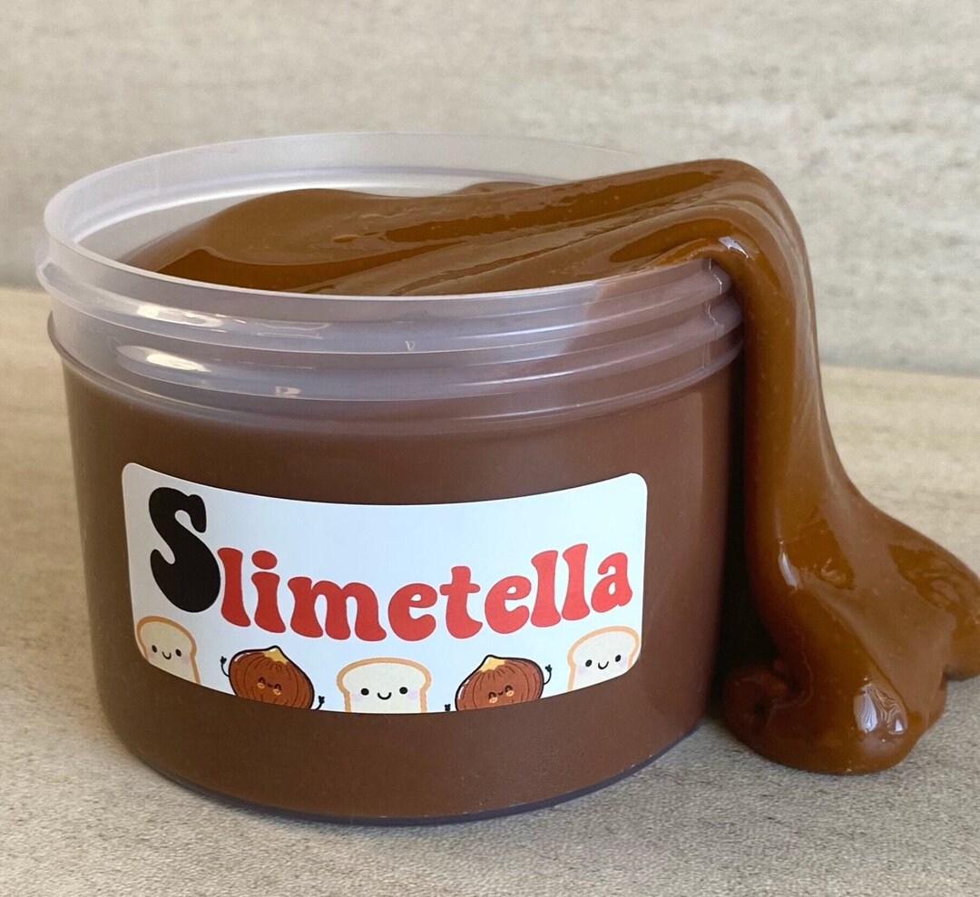 Chocolate Spread Slime, Thick and Glossy Slime, Scented Slime, Slime ...