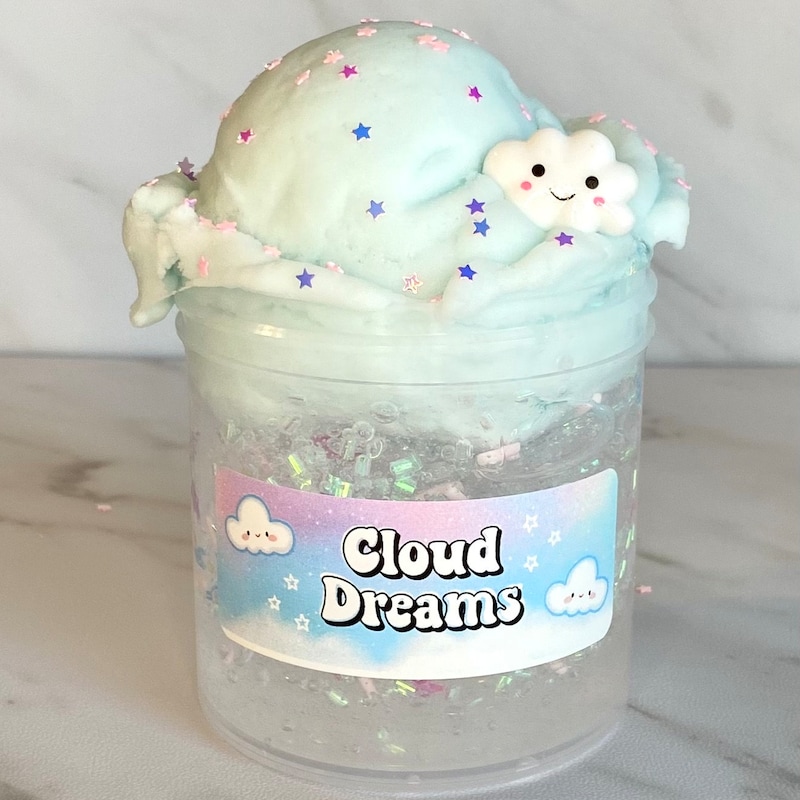 Cloud Slime - Etsy