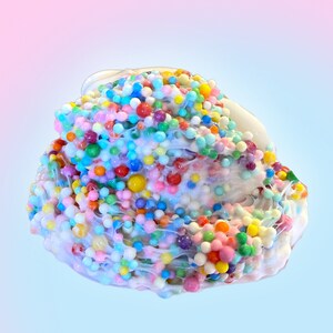 Cereal Slime, Fruit Loops Slime, Thick and Glossy Slime, Floam Slime, Birthday Gift, Stress ...