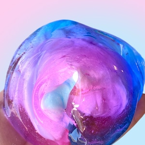 Axolotl Rainbow Slime: Bubblegum Scented Cloud Dough Slime - Etsy UK