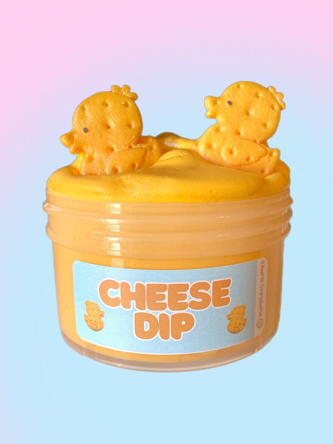 Butter Slime, Cheese Dip Slime, Therapy Dough, Crackers and Cheese ...