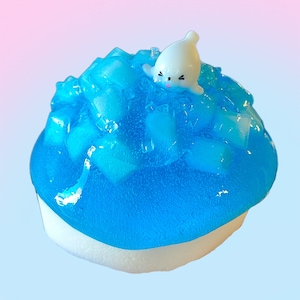 Artic Seal Pup Slime, Cloud Dough Slime, Jelly Cube Slime, Float Slime ...