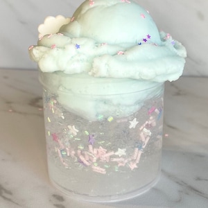 Cloud Dreams Slime, Cloud Slime, Cloud Charms, Icee Slime, Clear Slime ...