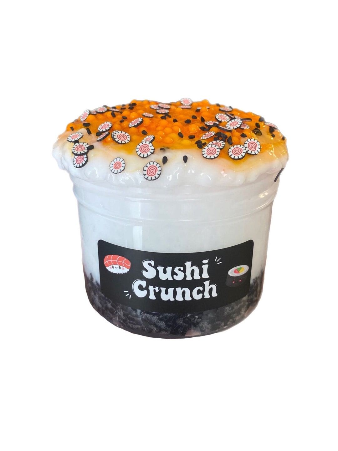 Sushi Crunch Slime, Crunchy Slime, Diy Slime, Figet Toys, Food Slime ...
