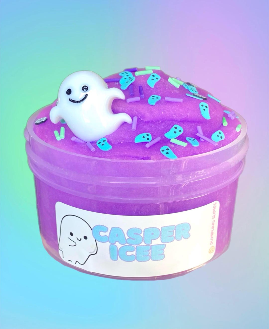 Ghost Icee Slime, Halloween Slime, Icee Slime, Halloween Gifts Slime ...