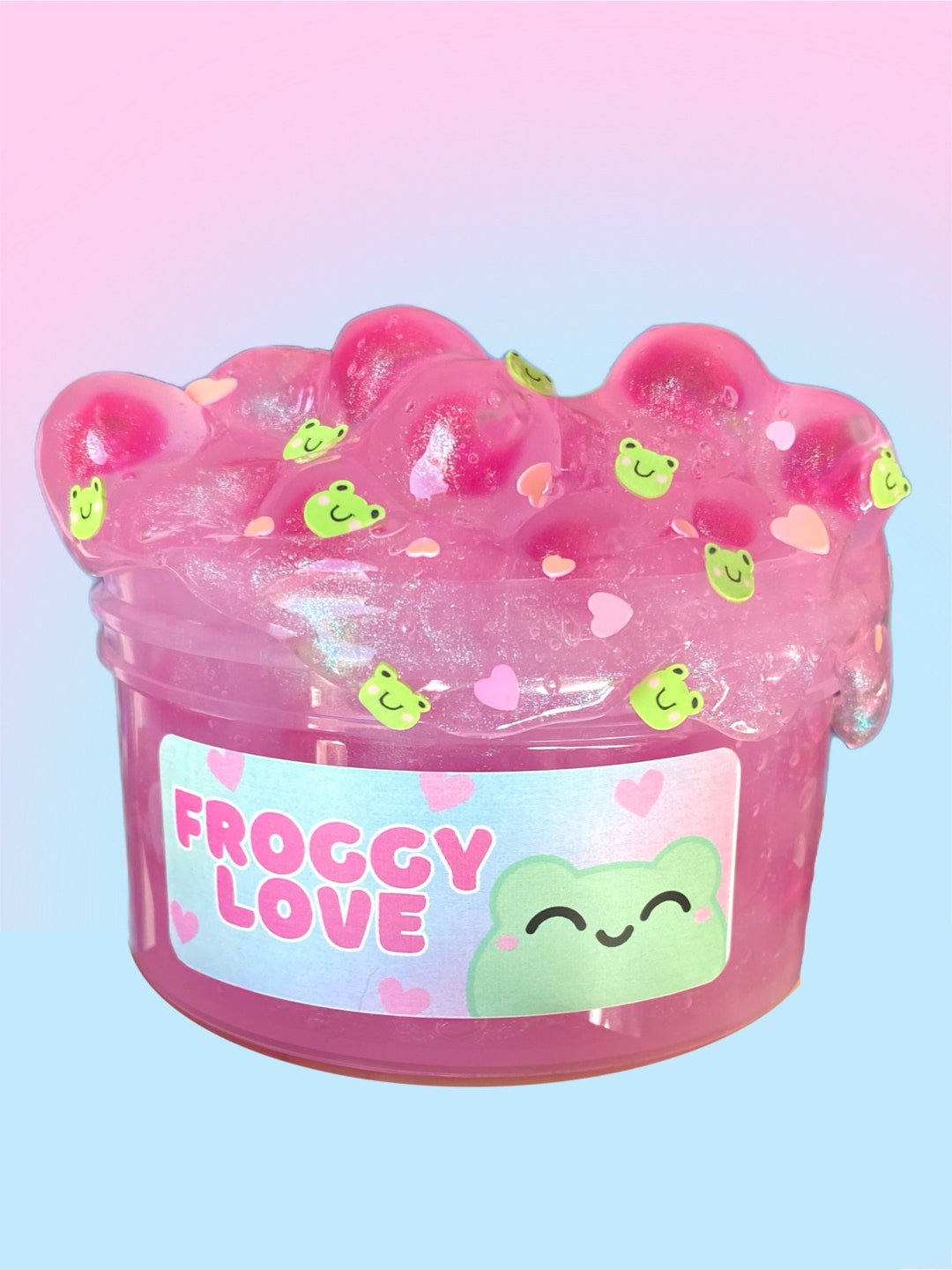 Froggy Love Slime, Crunch Bomb Slime, Frogspawn Slime, F Clear Slime ...