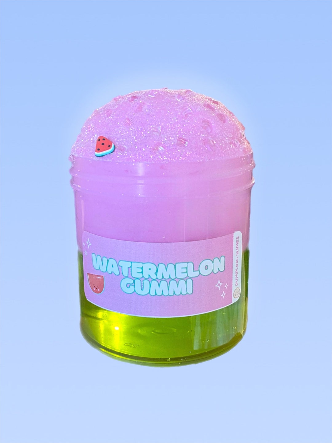 Watermelon Gummy Slime, Sour Candy Slime, Watermelon Candy Slime, Clear ...
