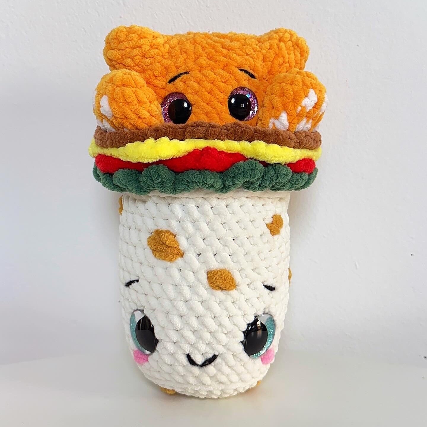 NO-SEW Crochet Pattern - PEPE, the Purrito - Burrito, Cat, Amigurumi ...