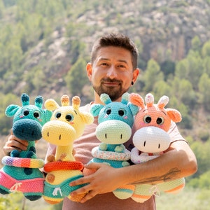 Sophie, the Giraffe - Crochet Pattern - Amigurumi - Summer Cute Floatie ...