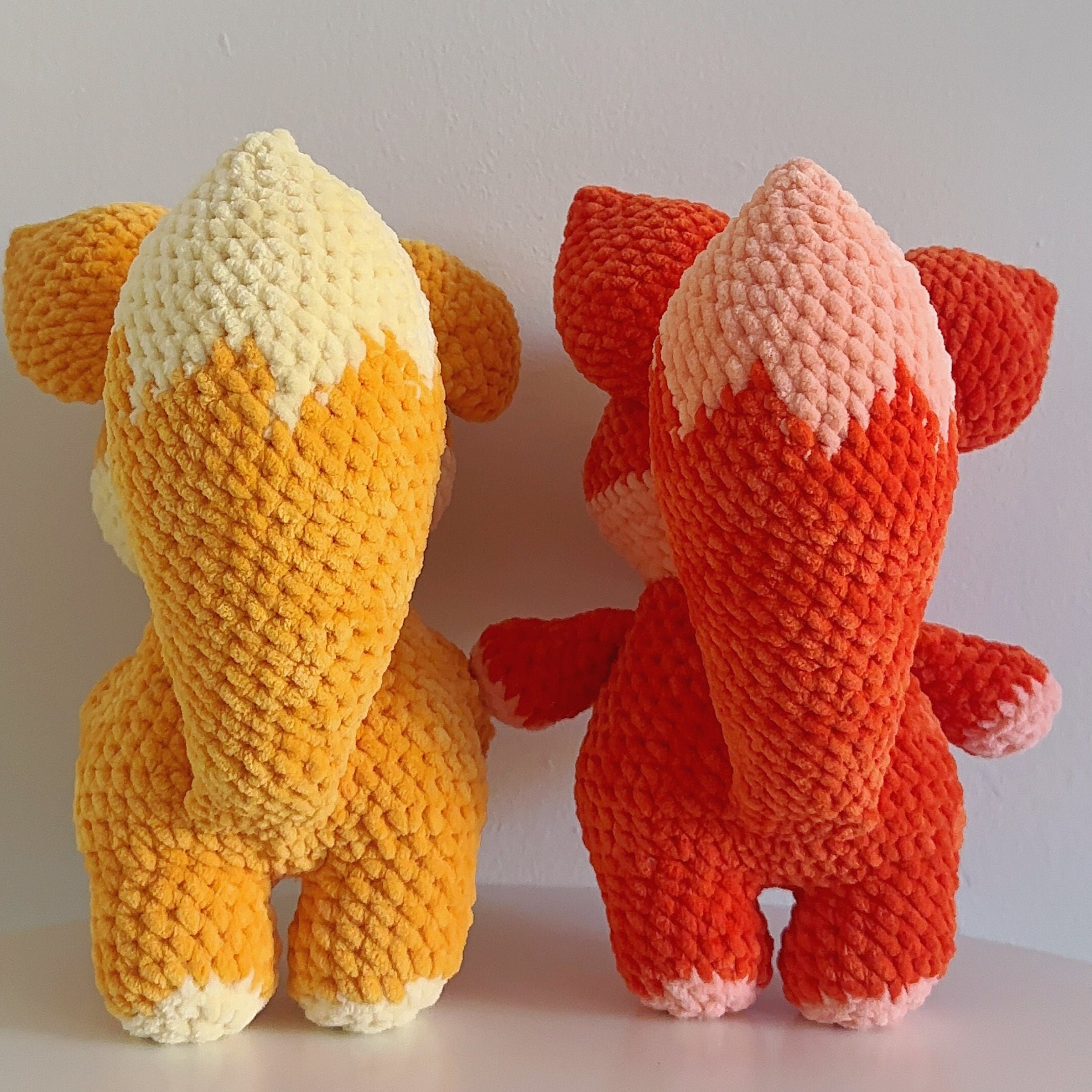 ROXY, THE FOXY Crochet Pattern Amigurumi Fox Animal Cute Adorable ...