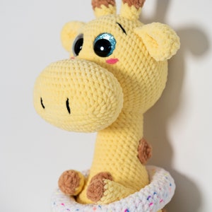 Sophie, the Giraffe - Crochet Pattern - Amigurumi - Summer Cute Floatie ...