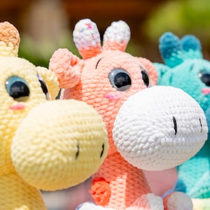 Sophie, the Giraffe - Crochet Pattern - Amigurumi - Summer Cute Floatie ...