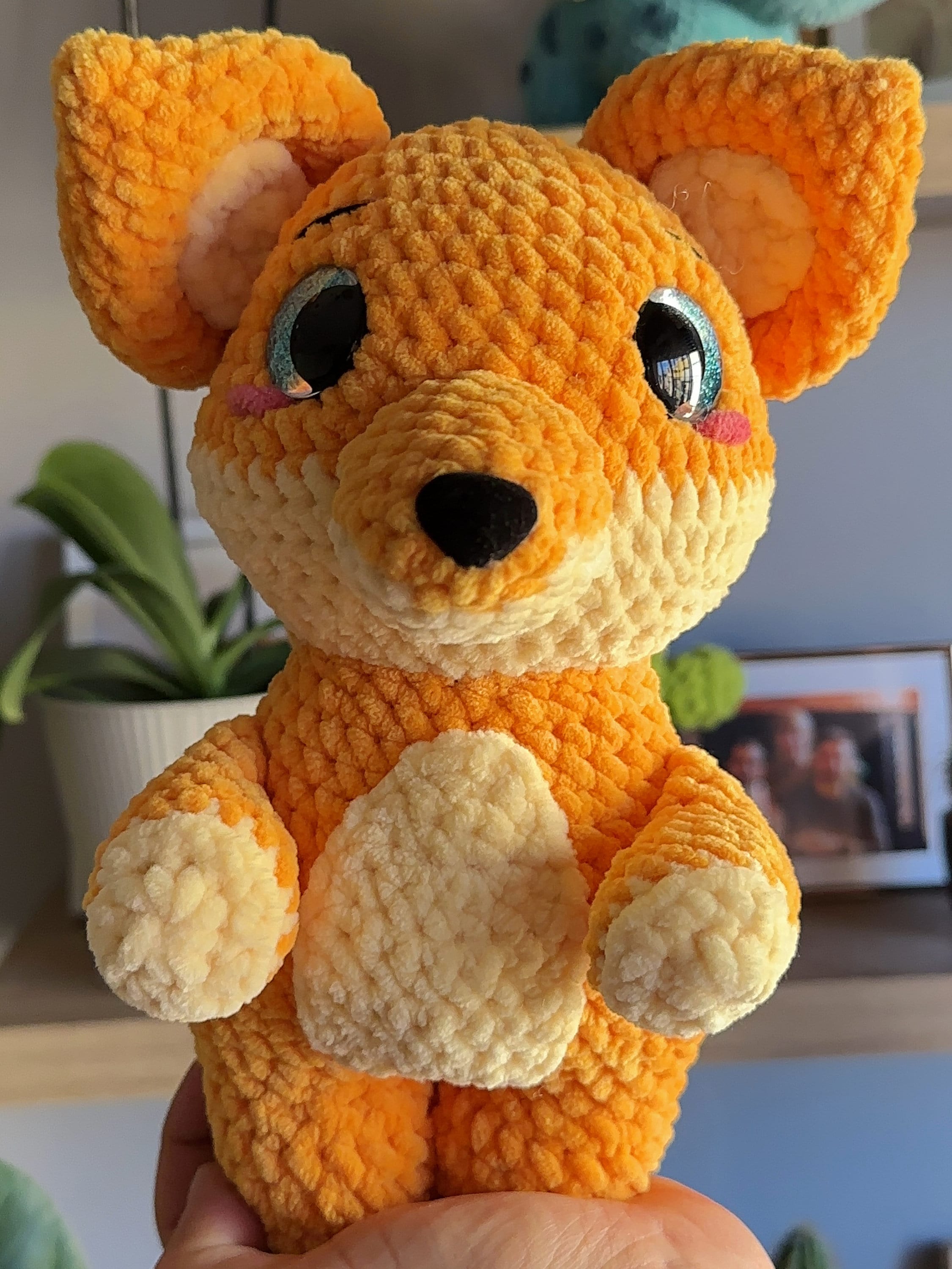 ROXY, THE FOXY Crochet Pattern Amigurumi Fox Animal Cute Adorable ...