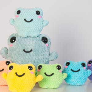 NO SEW - Freida, the Chubby Frog - Crochet Pattern - Amigurumi - Etsy Australia