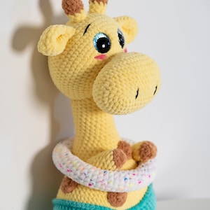 Sophie, the Giraffe - Crochet Pattern - Amigurumi - Summer Cute Floatie ...