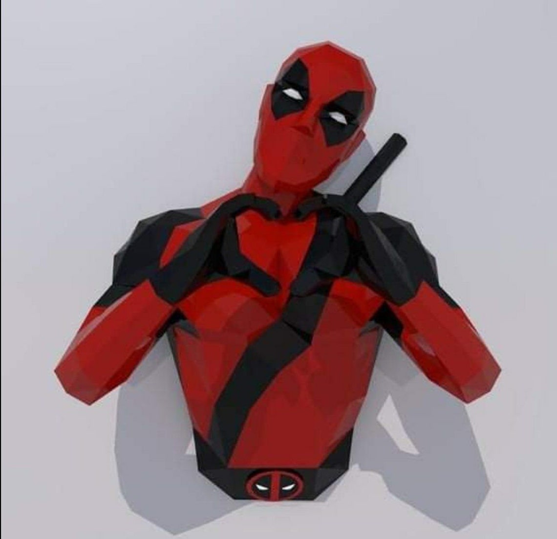 Deadpool for Papercrafts, Family, Kids Activities, 3D Pepakura Designs ...