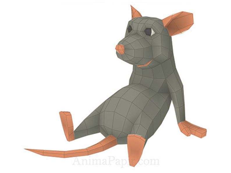 Mouse for Papercrafts, Family, Kids Activities, 3D Pepakura Designs ...