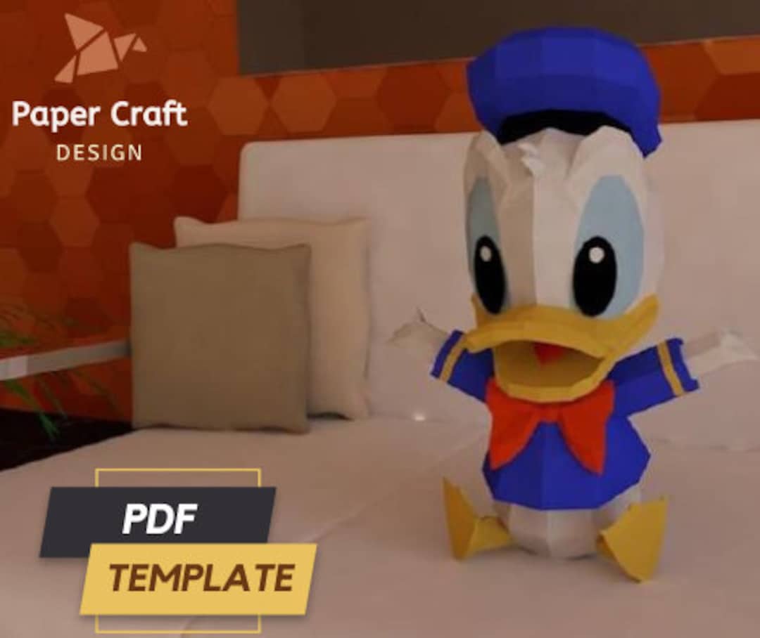 Donald Baby for Papercrafts, Family, Kids Activities, 3D Pepakura ...