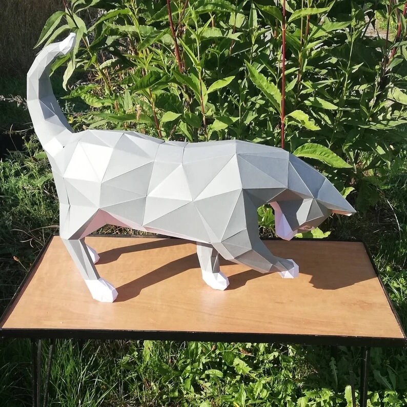 Cat for Papercrafts, Family, Kids Activities, 3D Pepakura Designs, DIY ...