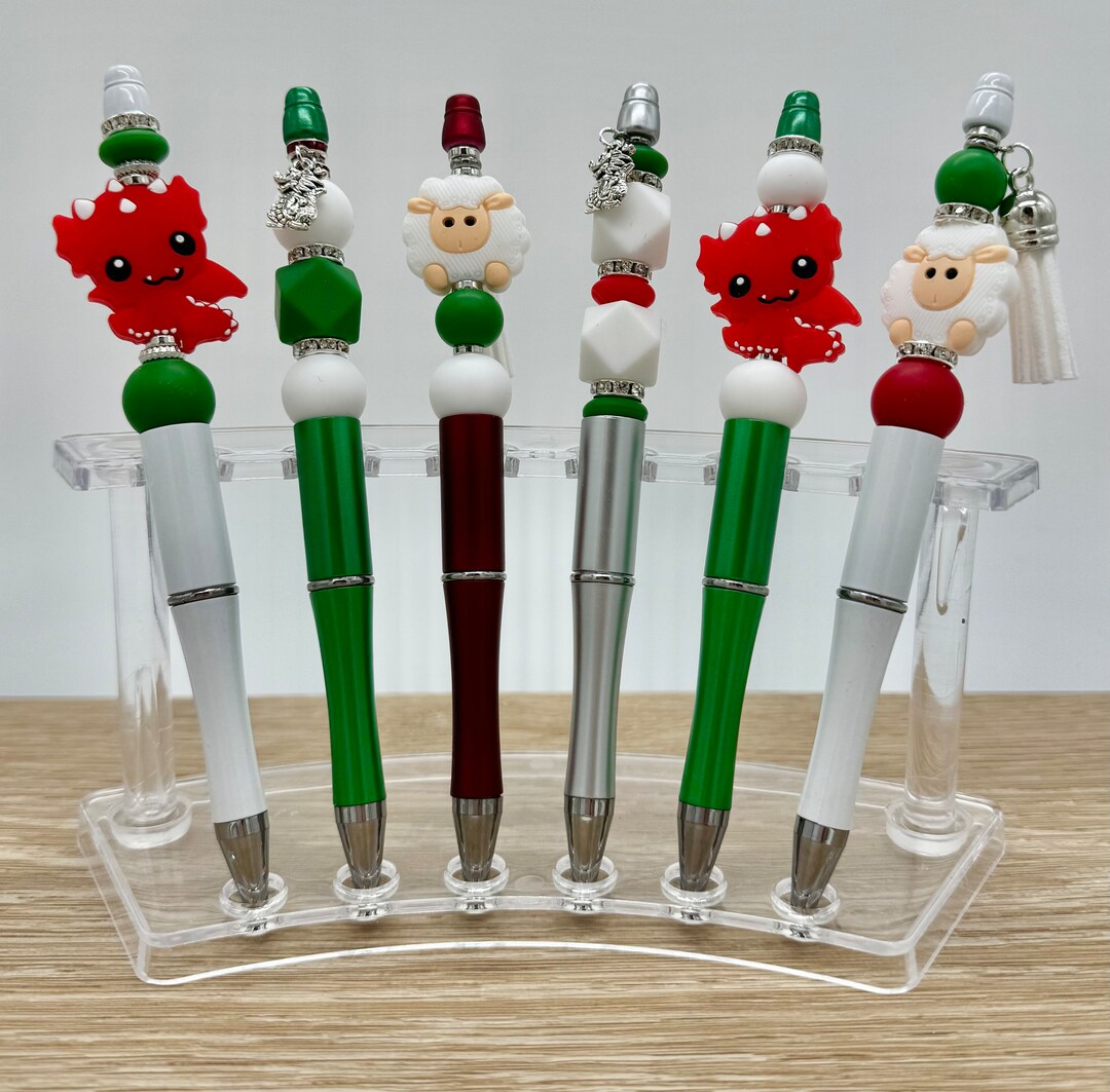 Welsh Beaded Pens, Cymru Gift, St. David's Day, Wales Pen, Sheep, Welsh ...