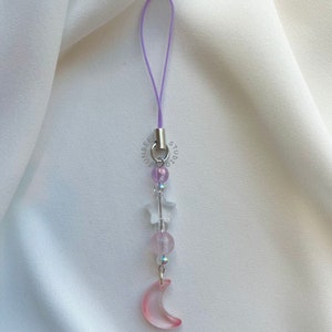 Jelly Moon Star Phone Charm - Etsy