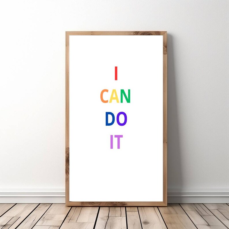 Affirmations for Kids, Classroom Posters, I Am Affirmations, Playroom ...