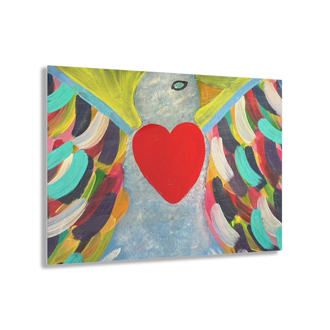 Joy Bird Original Painting Acrylic Prints - Etsy Canada