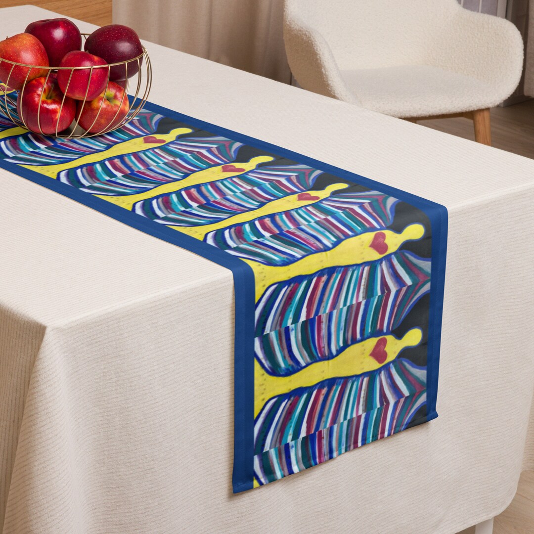 Angel Guide Original Print Table Runner - Etsy