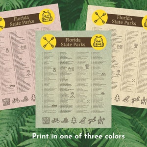 Florida State Parks Poster | Print Your Own Poster | Florida State Park ...
