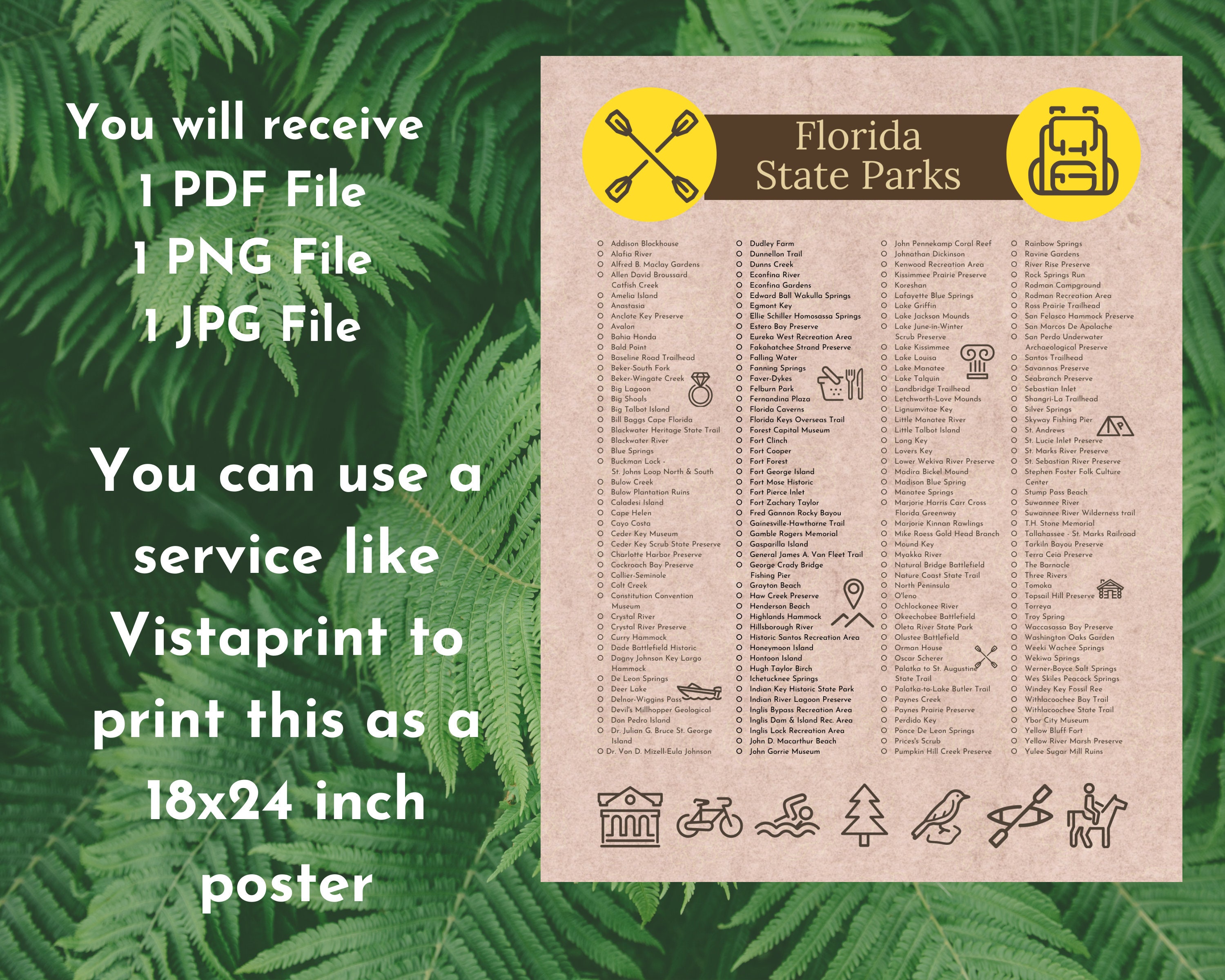 Florida State Parks Poster | Print Your Own Poster | Florida State Park ...