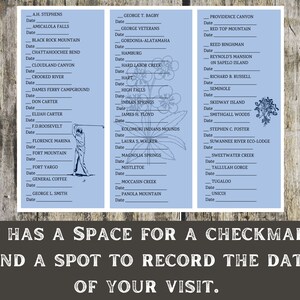 Georgia State Parks Checklist, State Parks - Etsy