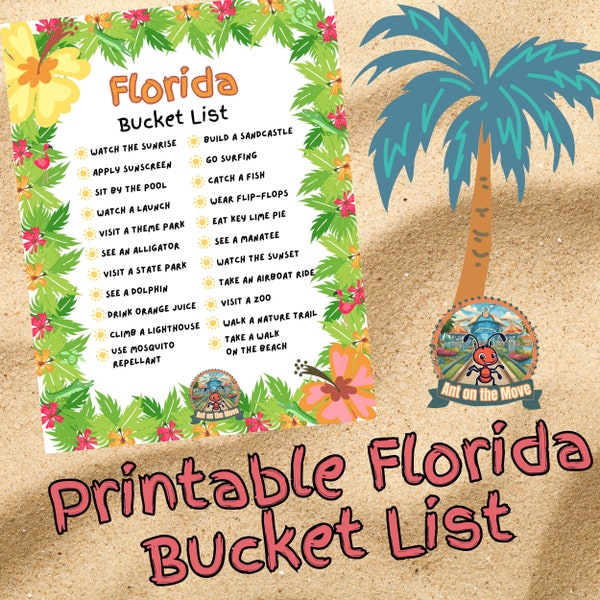 2024 Bucket List, 24 in 2024 Bucket List Challenge, Florida Bucket List ...