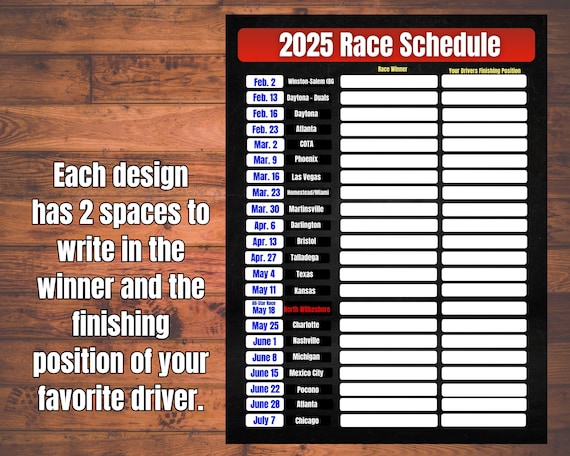 Schema Nascar