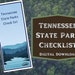 Georgia State Parks Checklist, State Parks - Etsy