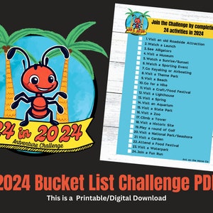 2024 Bucket List, 24 in 2024 Bucket List Challenge, Florida Bucket List, Travel Bucket List ...
