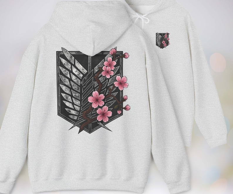 Shingeki No Kyojin Hoodie - Attack on Titan, Manga Anime Wings of ...