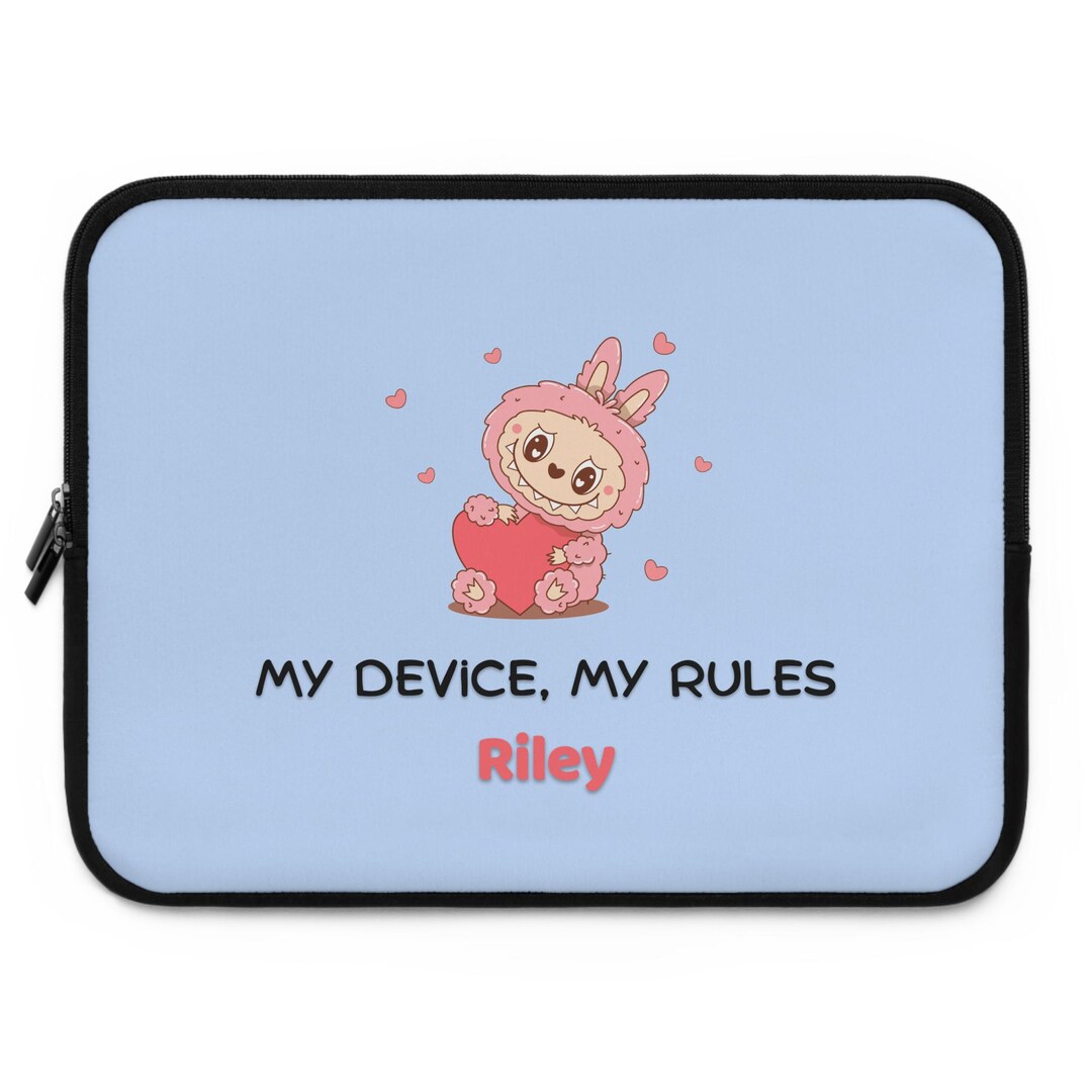 Personalized Labubu Laptop Sleeve - Custom Case for MacBook or iPad - Etsy